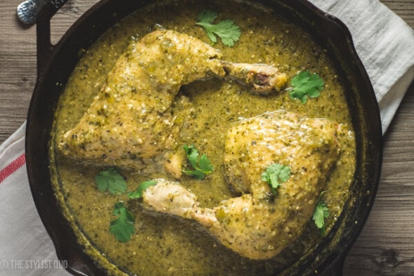 Green Mole Chicken (Pollo en Mole Verde) - 40 Aprons