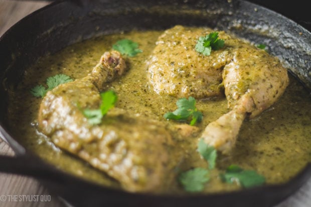 Green Mole Chicken (Pollo en Mole Verde) - 40 Aprons