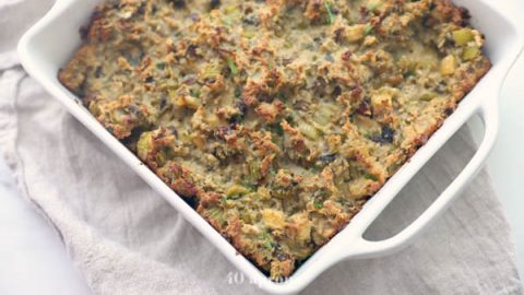 Best Paleo Stuffing (Healthy, Gluten-Free, Grain Free) - 40 Aprons