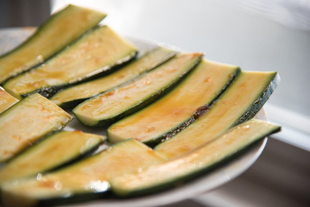 Orange Glazed Grilled Zucchini (Paleo, Gluten Free) - 40 Aprons