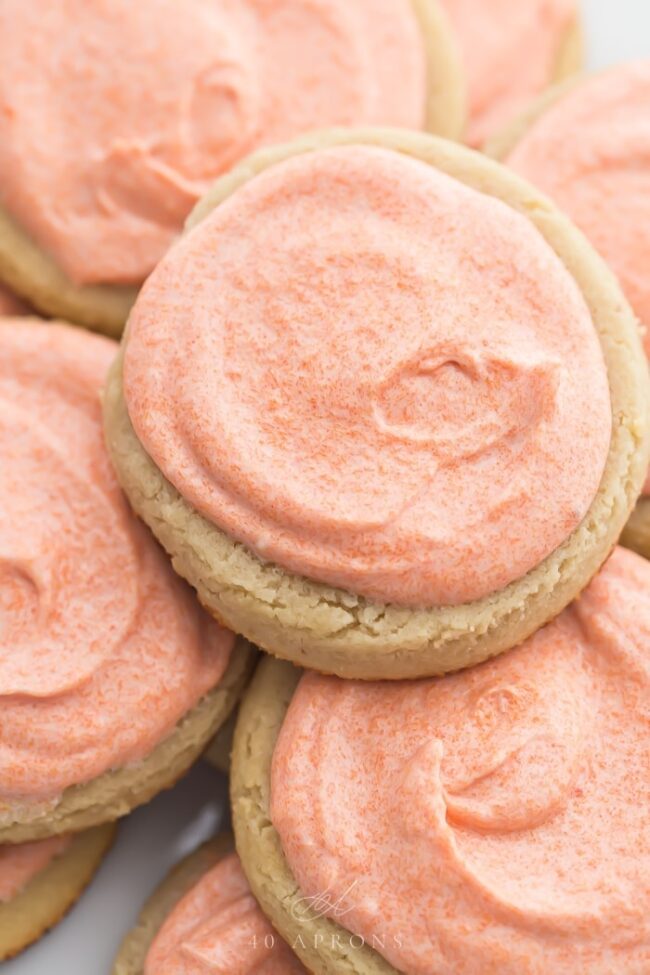 Paleo Cookies with Frosting (Lofthouse Style) - 40 Aprons