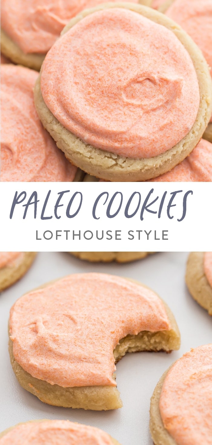 Paleo Cookies with Frosting (Lofthouse Style) - 40 Aprons