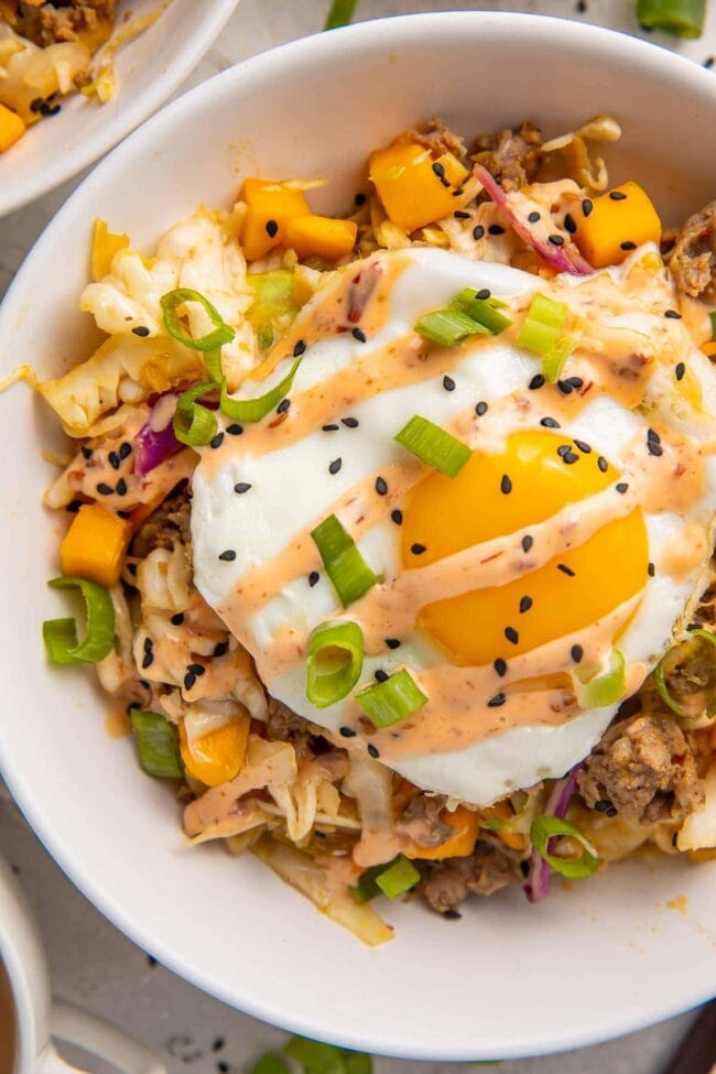 Chicken Egg Roll in a Bowl - 40 Aprons