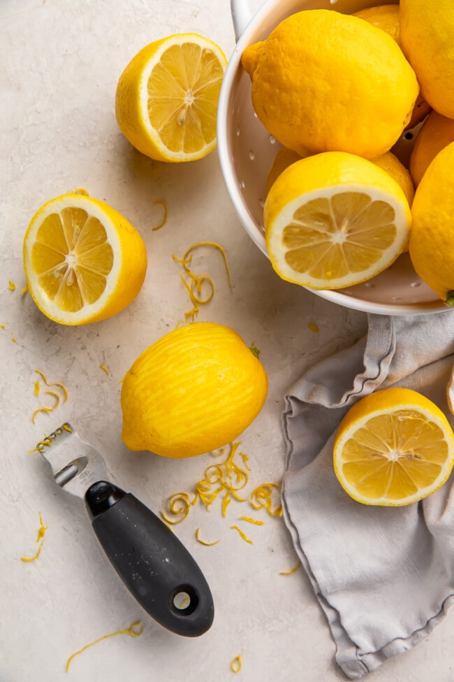 All About Lemon Zest + 4 Ways to Zest a Lemon - 40 Aprons