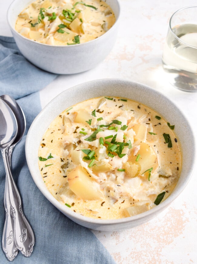 Creamy Fish Chowder - 40 Aprons