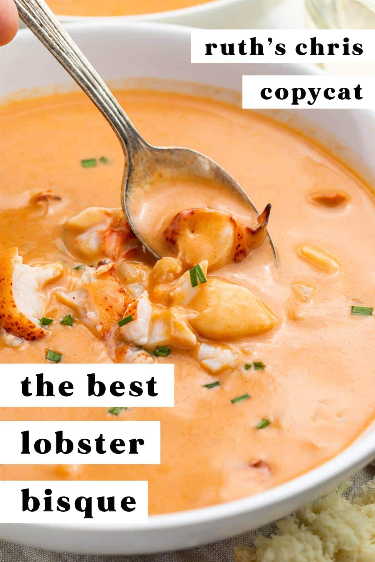 The Best Lobster Bisque Ruths Chris Copycat Recipe 40 Aprons
