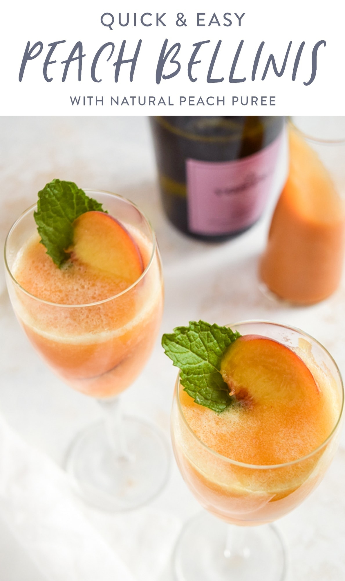 Peach Bellini - 40 Aprons