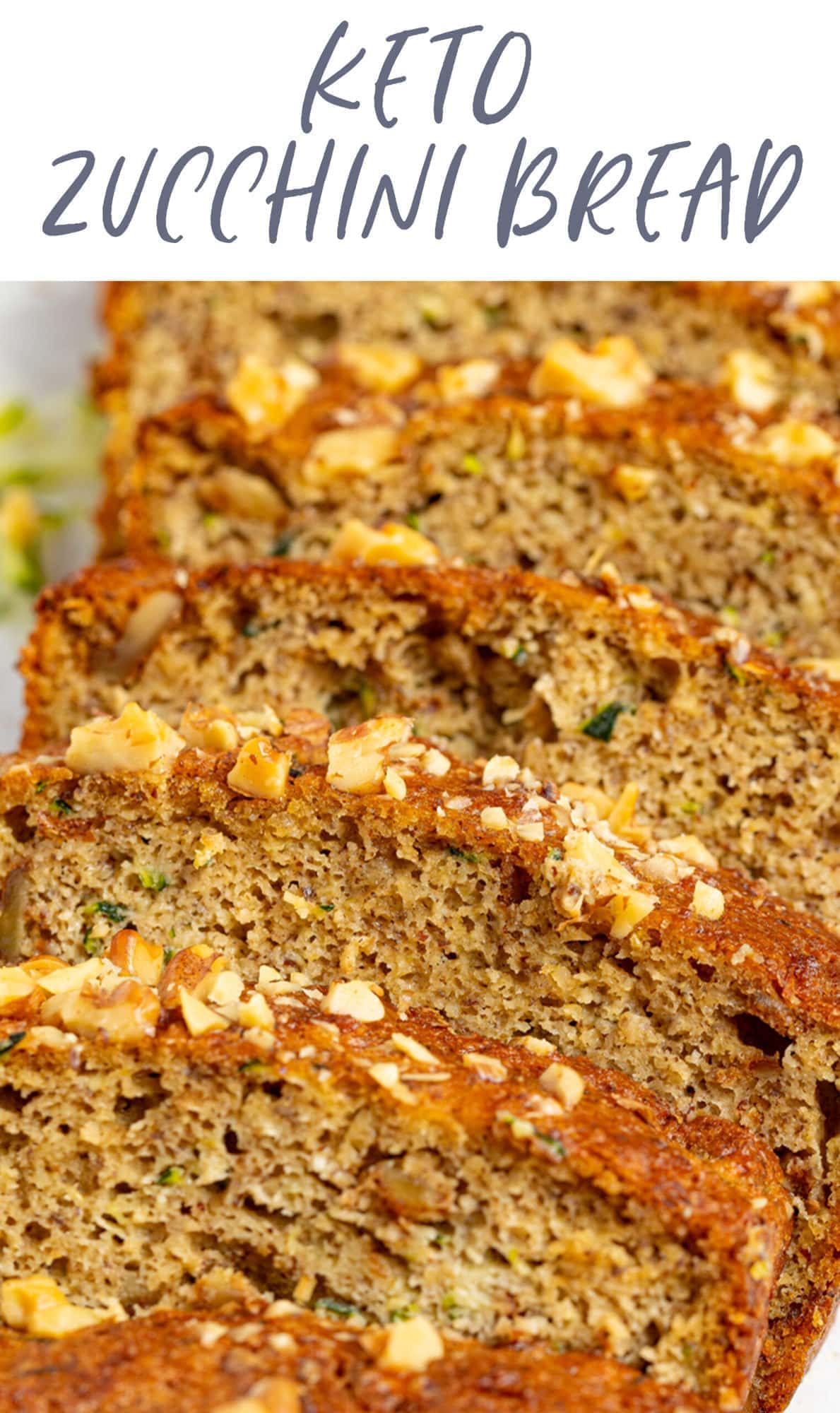 Keto Zucchini Bread - 40 Aprons
