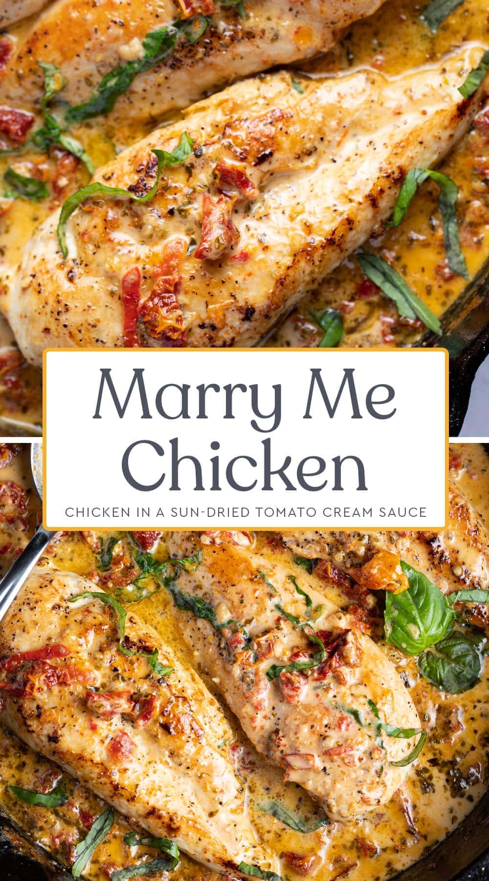 Marry Me Chicken (Chicken in a Sun Dried Tomato Cream Sauce) - 40 Aprons