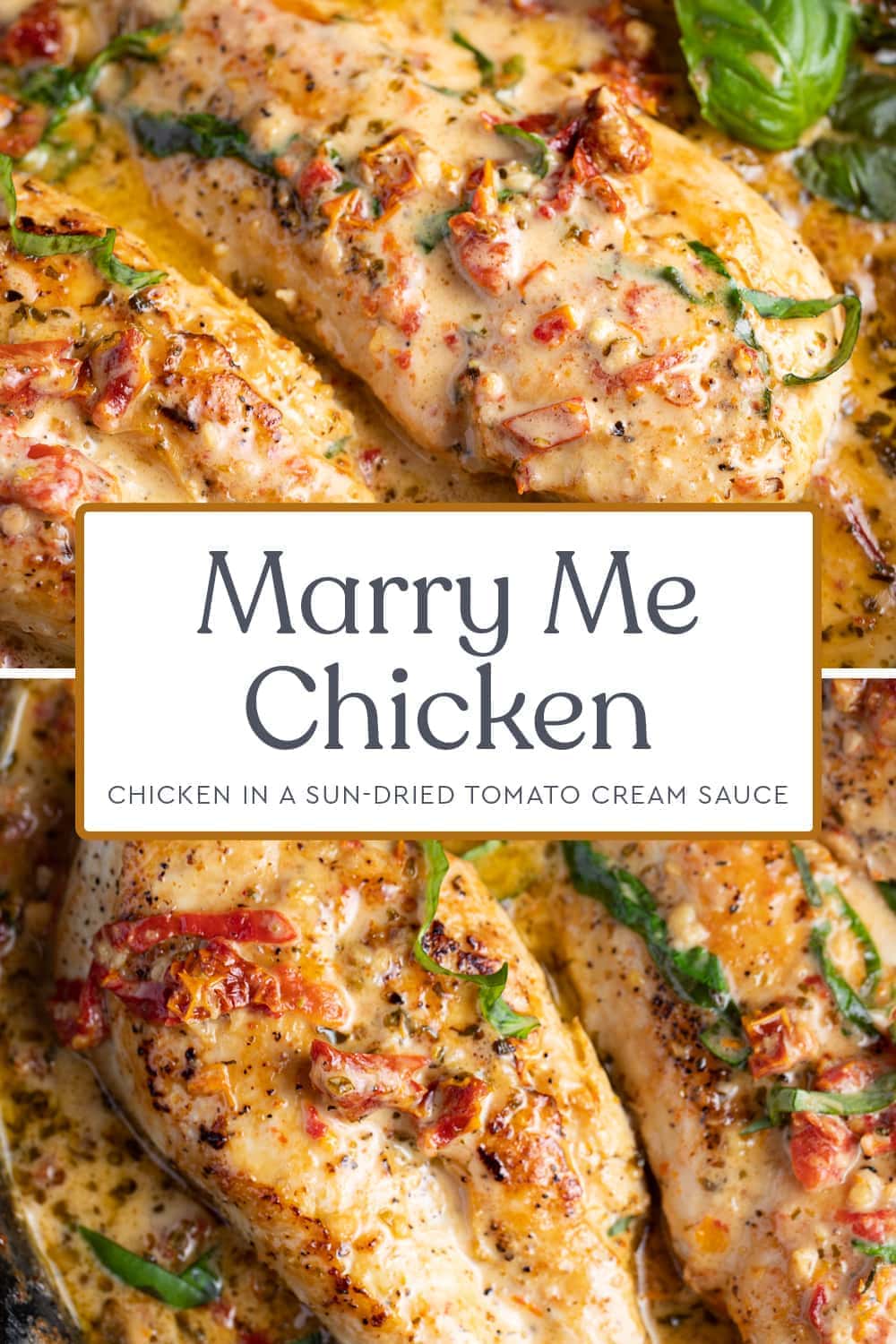 Marry Me Chicken (Chicken in a Sun Dried Tomato Cream Sauce) - 40 Aprons