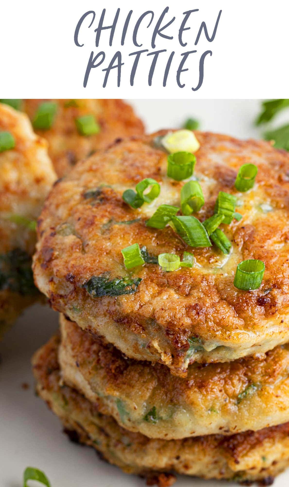 Pan-Fried Chicken Patties - 40 Aprons