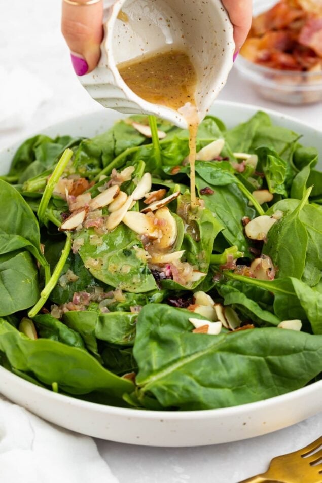 Hot Bacon Dressing Recipe - 40 Aprons