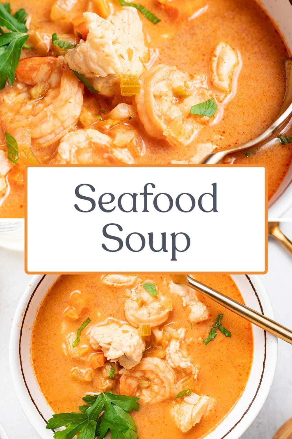 Light and Creamy Seafood Soup - 40 Aprons