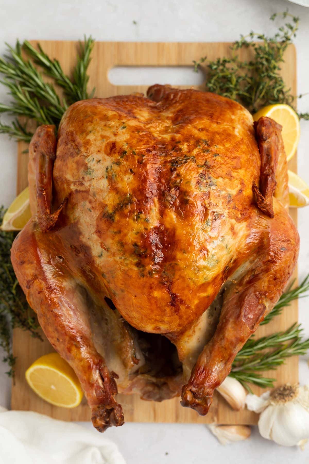 Garlic and Herb Sous Vide Turkey - 40 Aprons