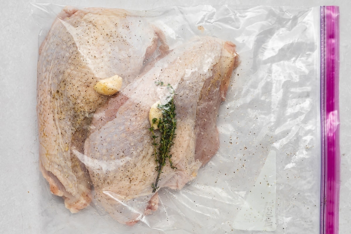 Sous Vide Turkey Breast with Crispy Skin - 40 Aprons