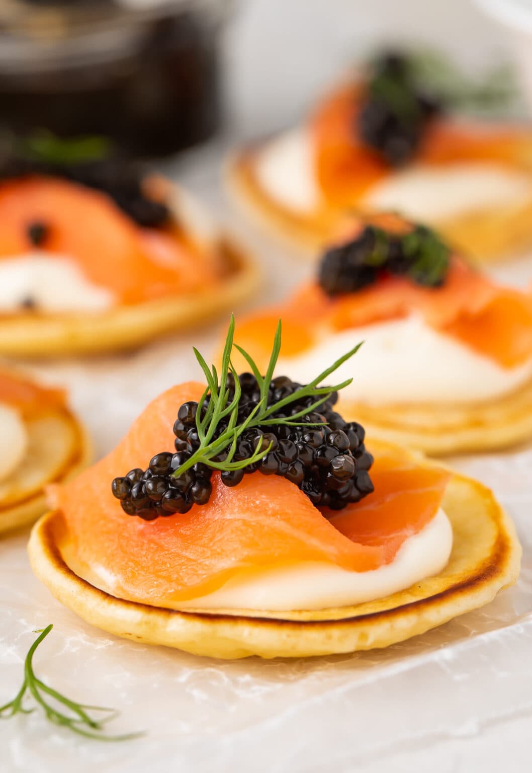 Cocktail Blini (For Caviar and More!) - 40 Aprons