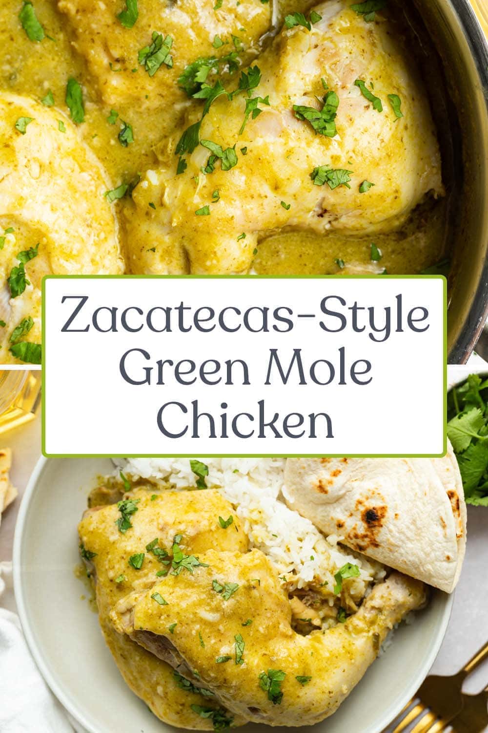 Zacatecas-Style Green Mole Chicken (Pollo en Mole Verde) - 40 Aprons