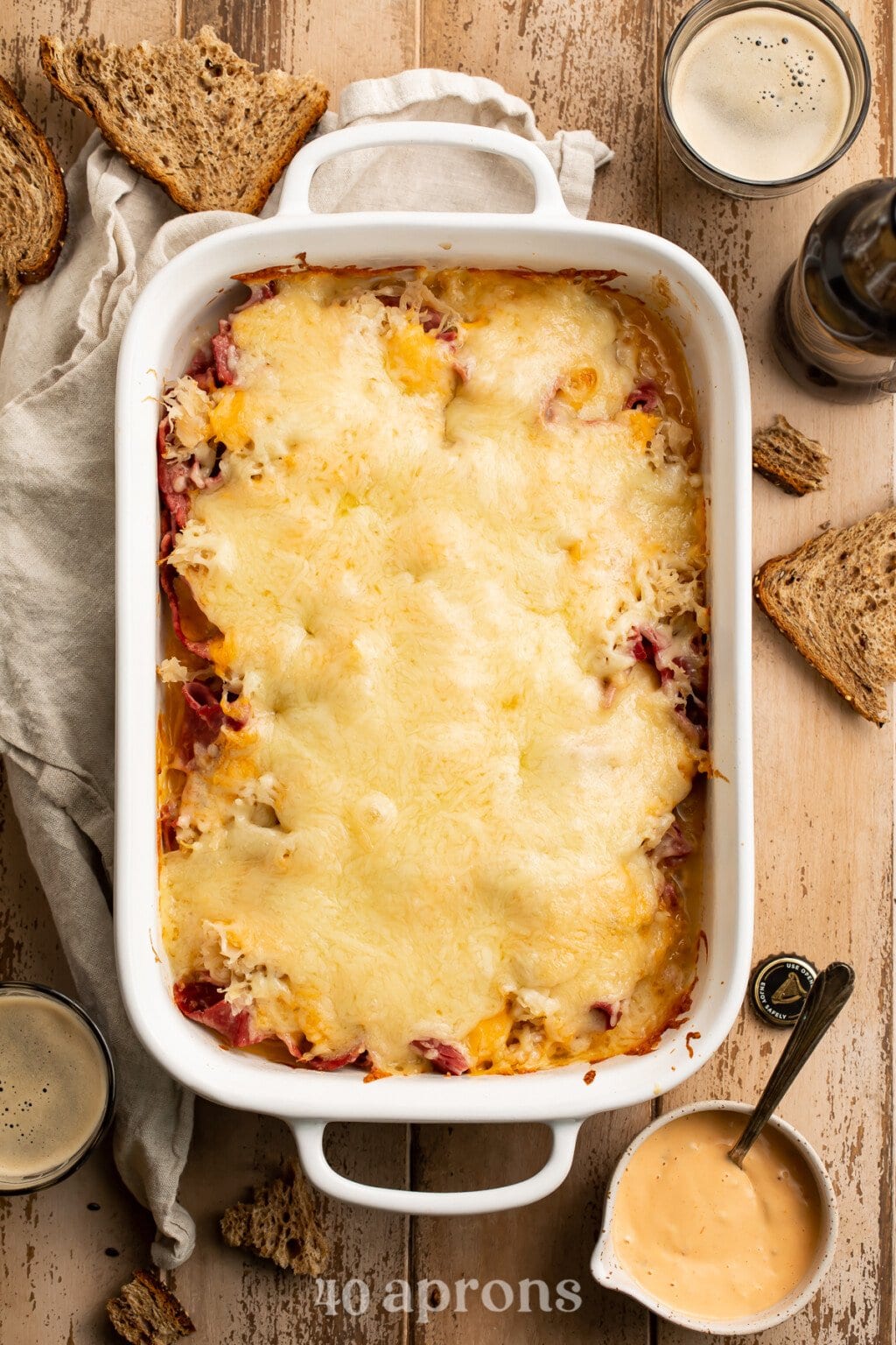Beer Cheese Dip - 40 Aprons
