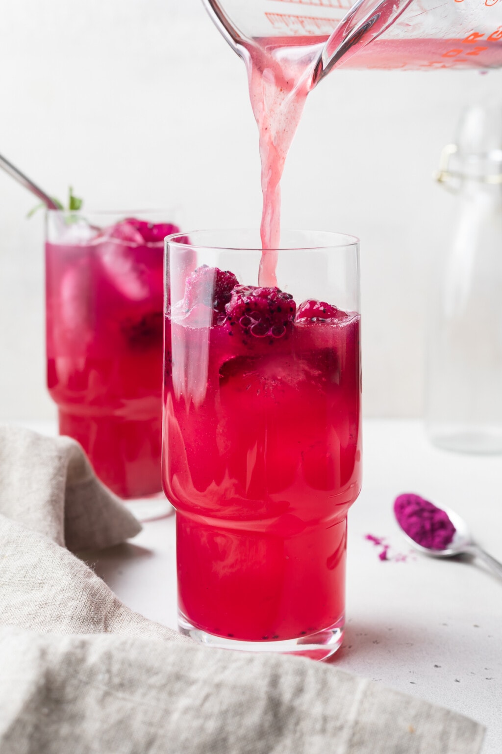 Mango Dragon Fruit Refresher (Starbucks Copycat) - 40 Aprons