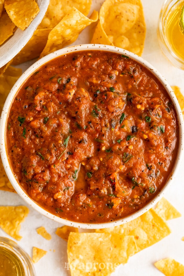 Roasted Salsa - 40 Aprons