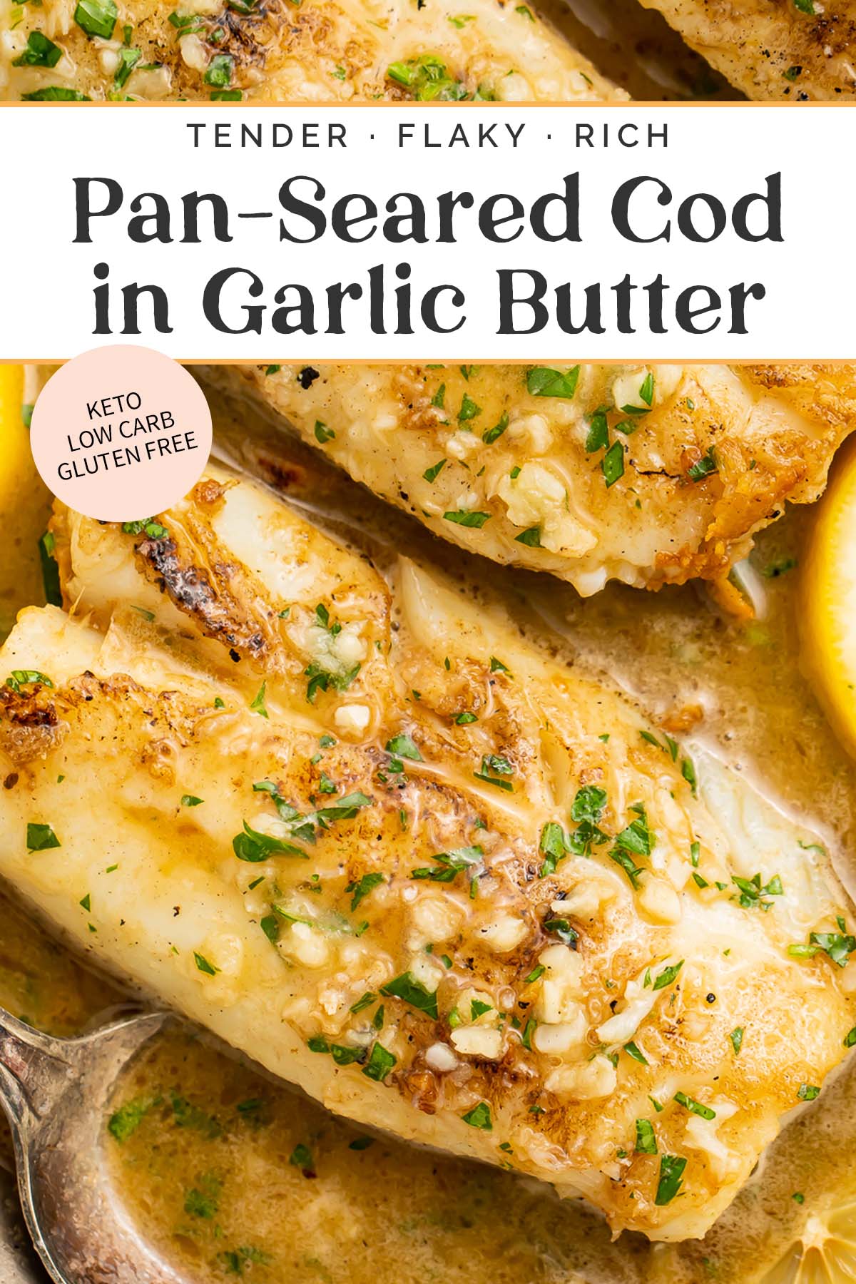 Garlic Butter Cod - 40 Aprons