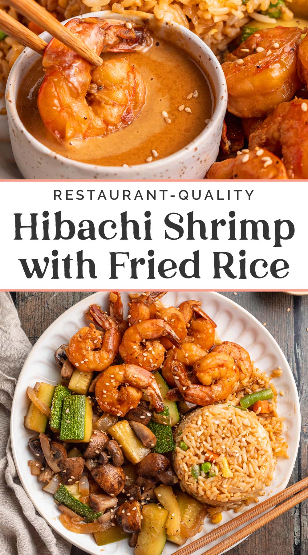 Hibachi Shrimp with Veggies and Fried Rice - 40 Aprons