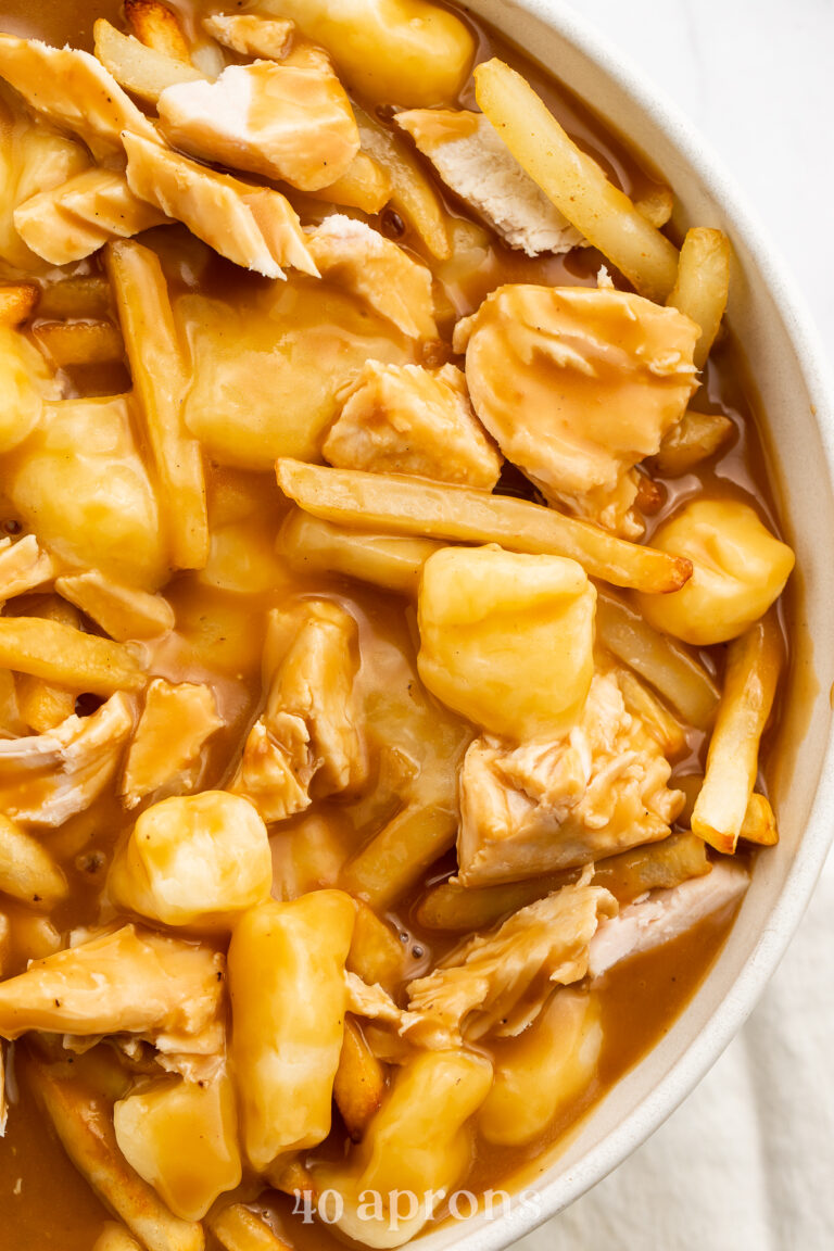 Leftover Turkey Poutine - 40 Aprons