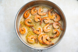 Sauteed Shrimp in Garlic Butter Sauce - 40 Aprons