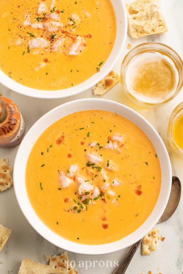 Cajun Shrimp Bisque - 40 Aprons