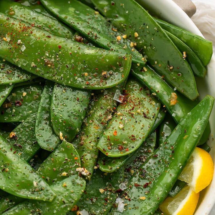 Sautéed Snow Peas - 40 Aprons