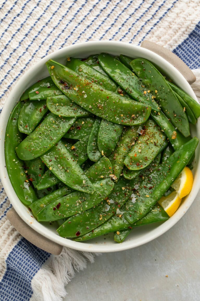 Sautéed Snow Peas - 40 Aprons